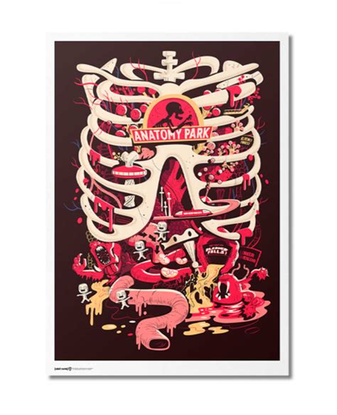 POSTER RICK AND MORTY ANATOMY Gameplanet