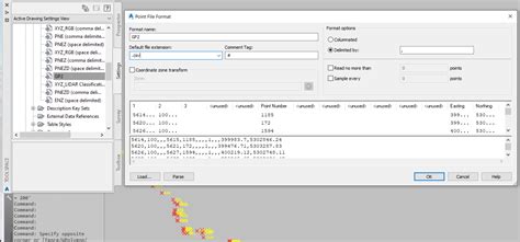 solved add more columns to a point file format autodesk community