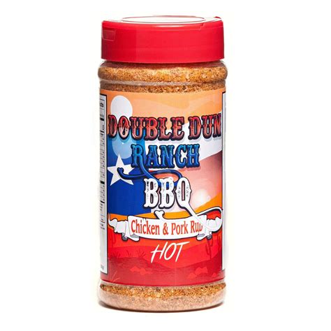 Double Dun Ranch Bbq Chicken And Pork Rub Hot Ddr Bbq Supply Reviews