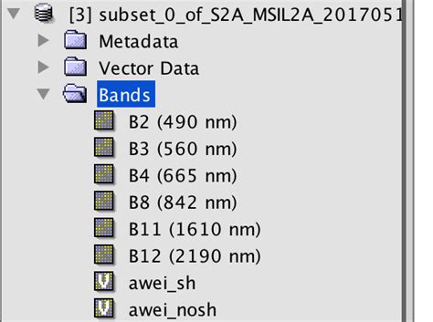 Spectral View Adding Bands Obtained By Band Math Snap STEP Forum