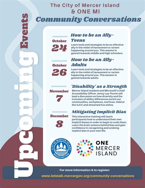 Community Conversations Mitigating Implicit Bias My Mercer Island My