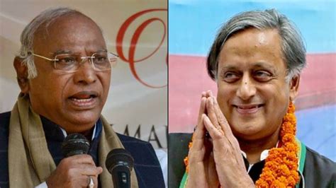 Congress President Poll Updates Voting Ends Trend Favours Kharge