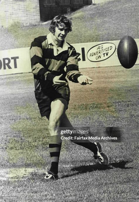 North Sydney Rugby League Footballer Mark Scobie February 18