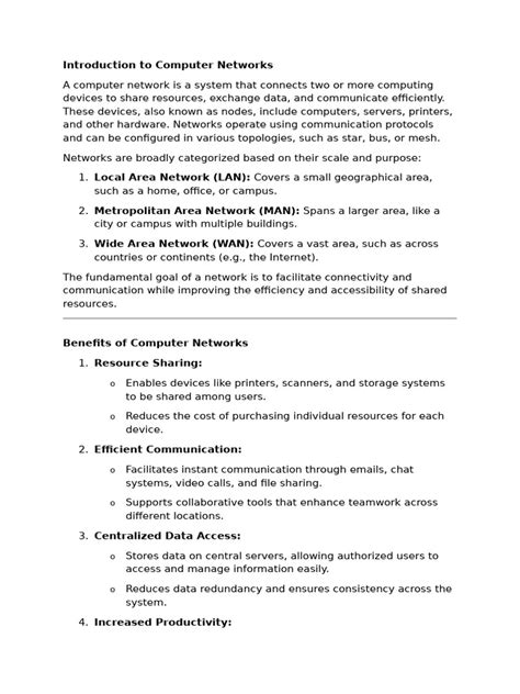 Computer Networks Pdf Computer Network Computing