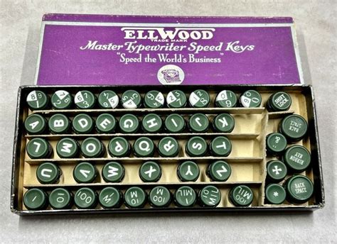 Typewriter Speed Keys Vintage Numbers Letters Loose Etsy
