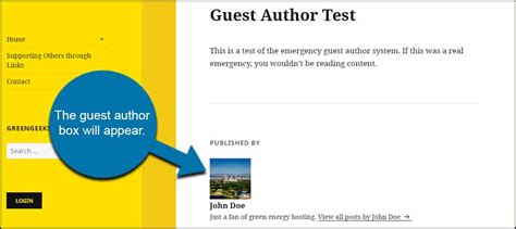 How To Add A Guest Author To Wordpress Without Registration Greengeeks