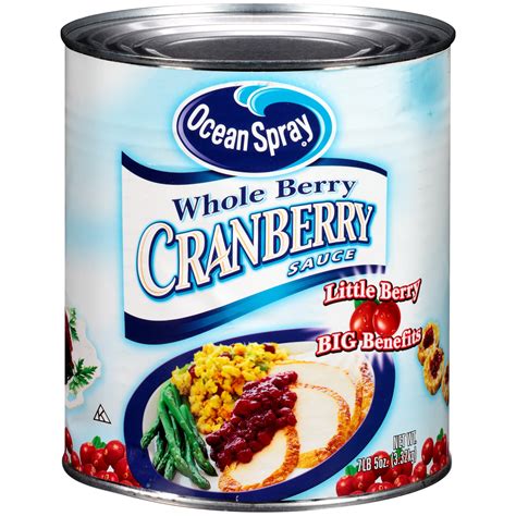 Ocean Spray® Whole Berry Cranberry Sauce 117 Oz Can