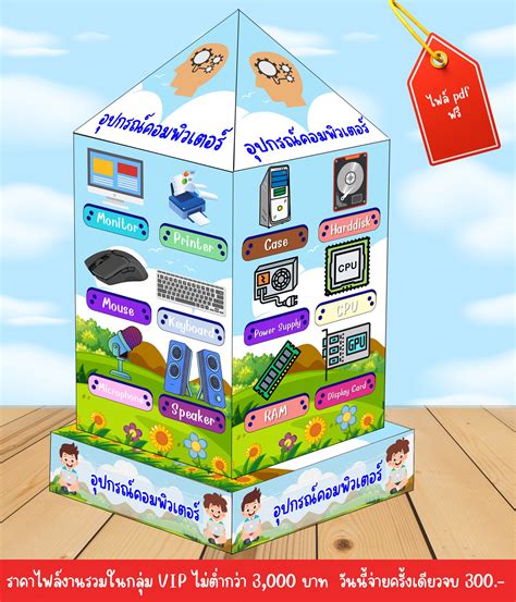 แบ่งปันฟรีค่ะ แบ่งปันสื่อการสอน ใบงาน คอมพิวเตอร์