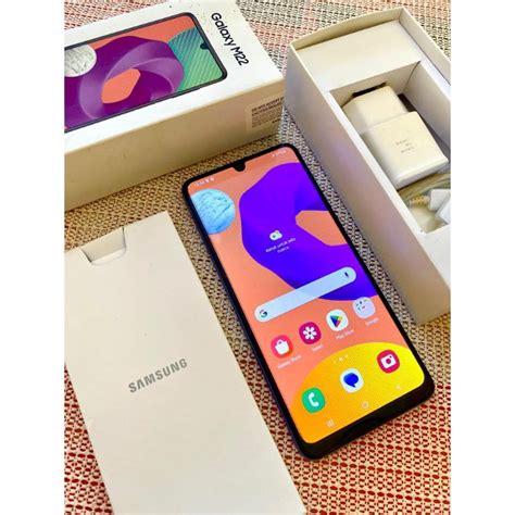 Jual Samsung M22 6/128 (Second 100% Original Fullset) | Shopee Indonesia