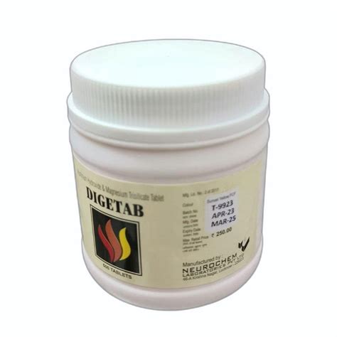 Aluminium Hydroxide Magnesium Trisilicate Tablets For Medical Use