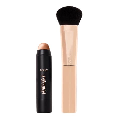 Tarte Maneater 2 Piece Silk Stick Bronzer And Brush Set 23264571 Hsn