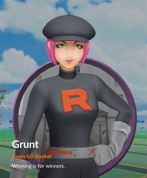 Team Rocket Grunt Girl