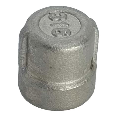 Stainless Steel Ss316 Threaded Npt Round Cap Kelas 150 Pemasangan Pipa