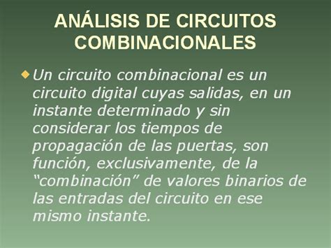 Diseño De Circuitos Combinatorios