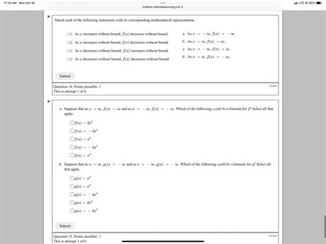 Solved Match Each Of The Following Statements With Its Chegg
