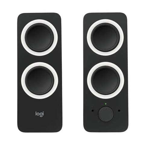 Logitech Z200 2 0 Multimedia Stereo Speakers Black
