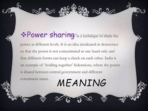 Power Sharing Class 10 Pptx Asia Travel Travel Locations
