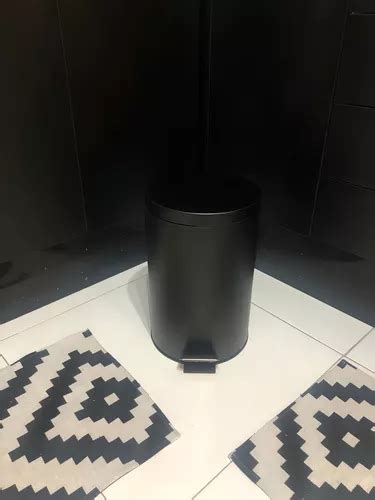 Lixeira Inox Litros Lavabo Cozinha Pedal Cesto Removível MercadoLivre