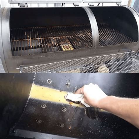 How To Clean An Offset Meat Smoker Flaming Coals