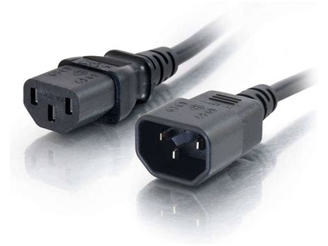 Cabo De Alimentação C2g C13 C14 50 Cm Preto Worten Pt