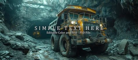 Premium Psd Mining Truck