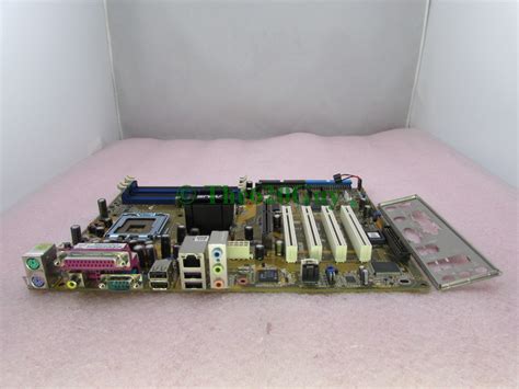 Asus P5P800 SE REV 1.01 Intel 865PE Socket LGA 775 ATX Motherboard + I ...