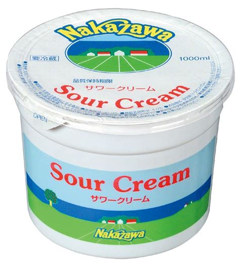 中沢乳業 サワークリーム 1000ml 【業務用】製菓製パン材料ならプロフーズビジネス｜プロ仕様の原材料卸・通販サイト