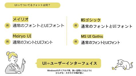 Msゴシックとmspゴシックの違いがわかる？フォントの名称の解説まとめ画像 話題の画像プラス