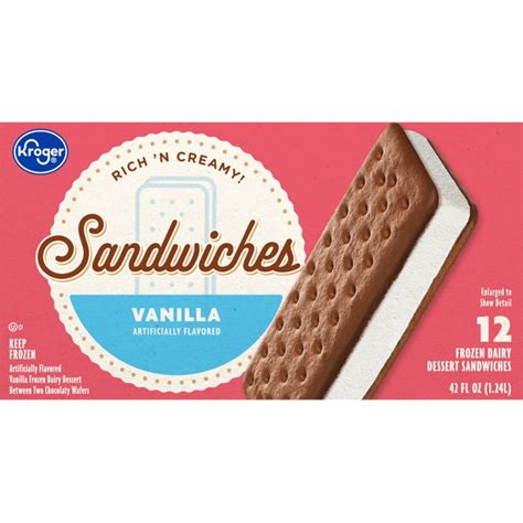 Kroger Kroger Vanilla Snowboard Sandwiches Same Day Delivery Or Pickup