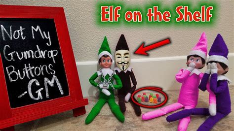 Evil Elf On The Shelf Disguised As Game Master Mad About Gingerbread Man House Gm Day 7