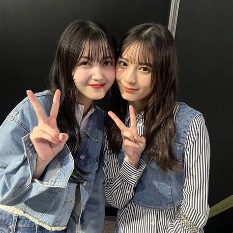 Seventeenさんのインスタグラム写真 Seventeeninstagram「いつかの坂道姉妹👭💙 デニムで秋っぽリンクコーデ👖
