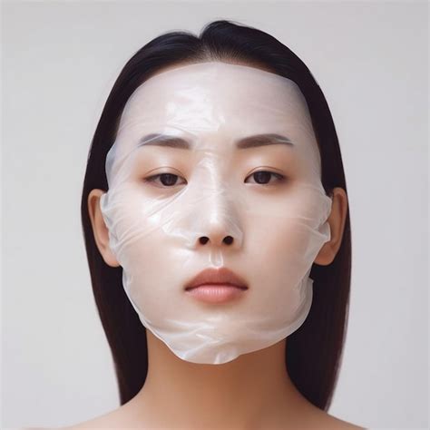 Premium Photo Beautiful Woman Wearing Mask