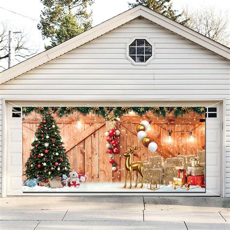 10 Creative Garage Door Christmas Decorations That Make Your House