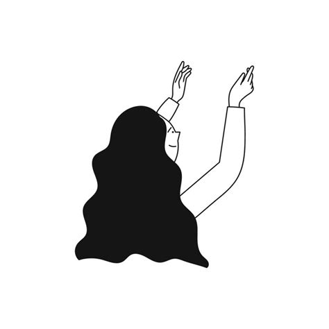 색칠 책 ⁇ 터 사람 포즈 만화 프리미엄 벡터