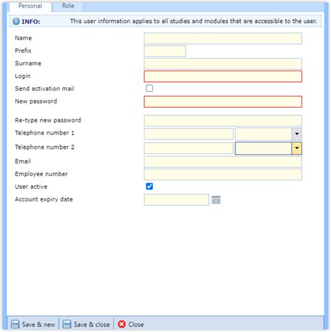 Adding User Researchmanager Support
