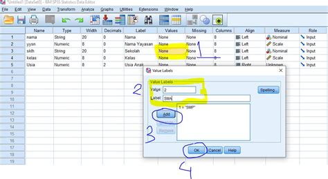 Cara Menggunakan Spss Membuat Variabel And Input Data Beserta