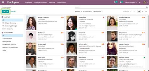 Odoo Employee Contract Management Globalteckz