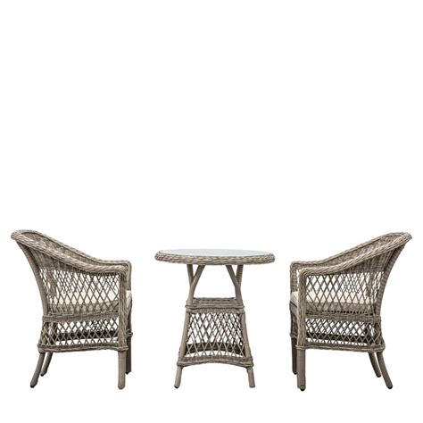 Menton Bistro Set Stone Alontin