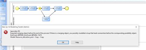 Can Not Create Models With Parallel Gateways Error Aproobjs 45