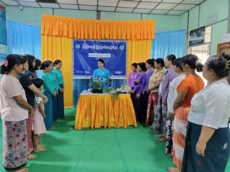 စဉ့်ကူးမြို့နယ် လူထုအခြေပြုဗဟိုဌာနတွင် ပန်းအလှပြင်သင်တန်းဖွင့်လှစ် Information And Public