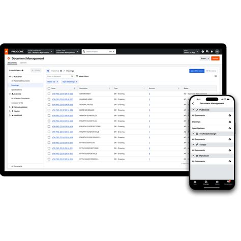 Construction Document Management Software Procore