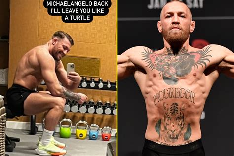 Conor Mcgregor Compares Himself To Muscle Bound Chimp After Bulky Body