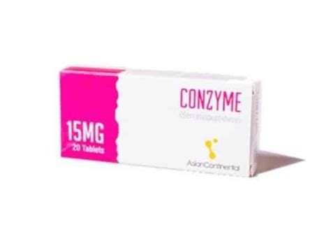 Conzyme 15mg Tablet Medimart