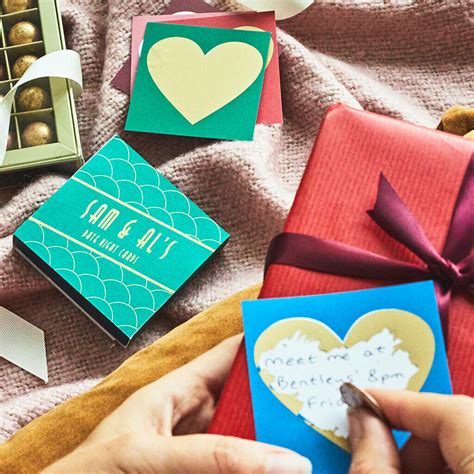Personalised Scratch Away Diy Date Night Box By Posh Totty Designs Creates