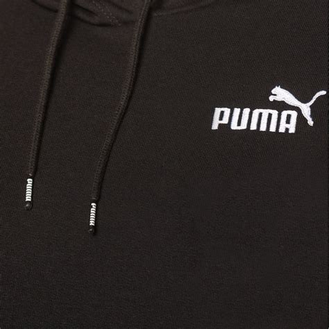 PUMA BLUZA Z KAPTUREM ESS EMBROIDERY TR Czarny Damskie Bluzy Style