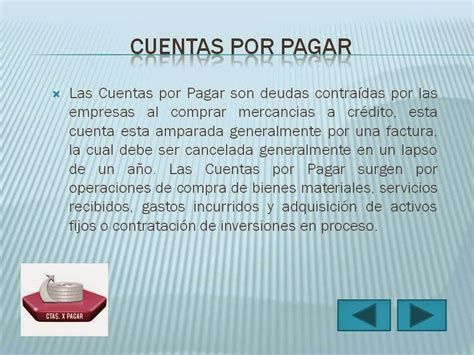 Contapoot Tema Cuentas Por Pagar