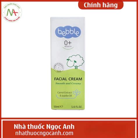 Kem Dưỡng Da Bebble Facial Cream Giá Bao Nhiêu Mua ở đâu Uy Tín