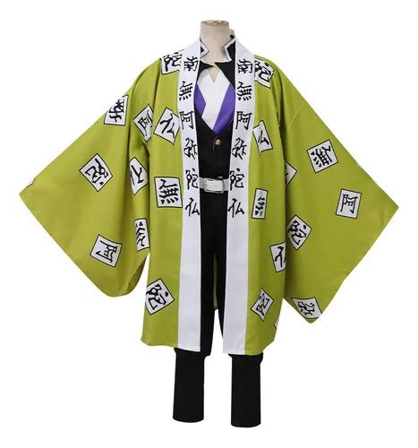 A Kimetsu No Yaiba Himejima Gyomei Cosplay De Demon Slayer