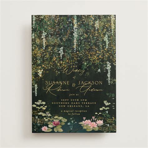 New Orleans From Disneys Princess And The Frog Wedding Invitations By
