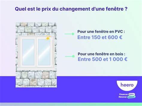 Quel est le prix moyen du changement d une fenêtre